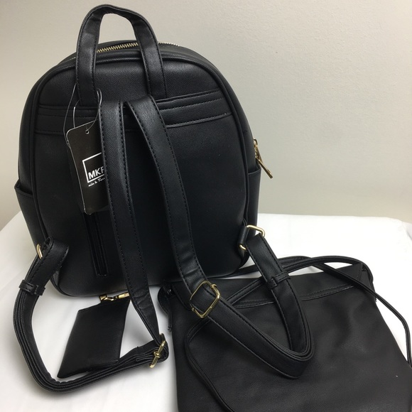 MKF COLLECTIONS BY MIA K. FARROW | Bags | Mfk Black Backpack And ...
